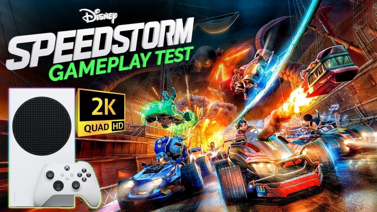 DISNEY SPEEDSTORM XBOX SERIES S GAMEPLAY 1440P 60FPS - YouTube