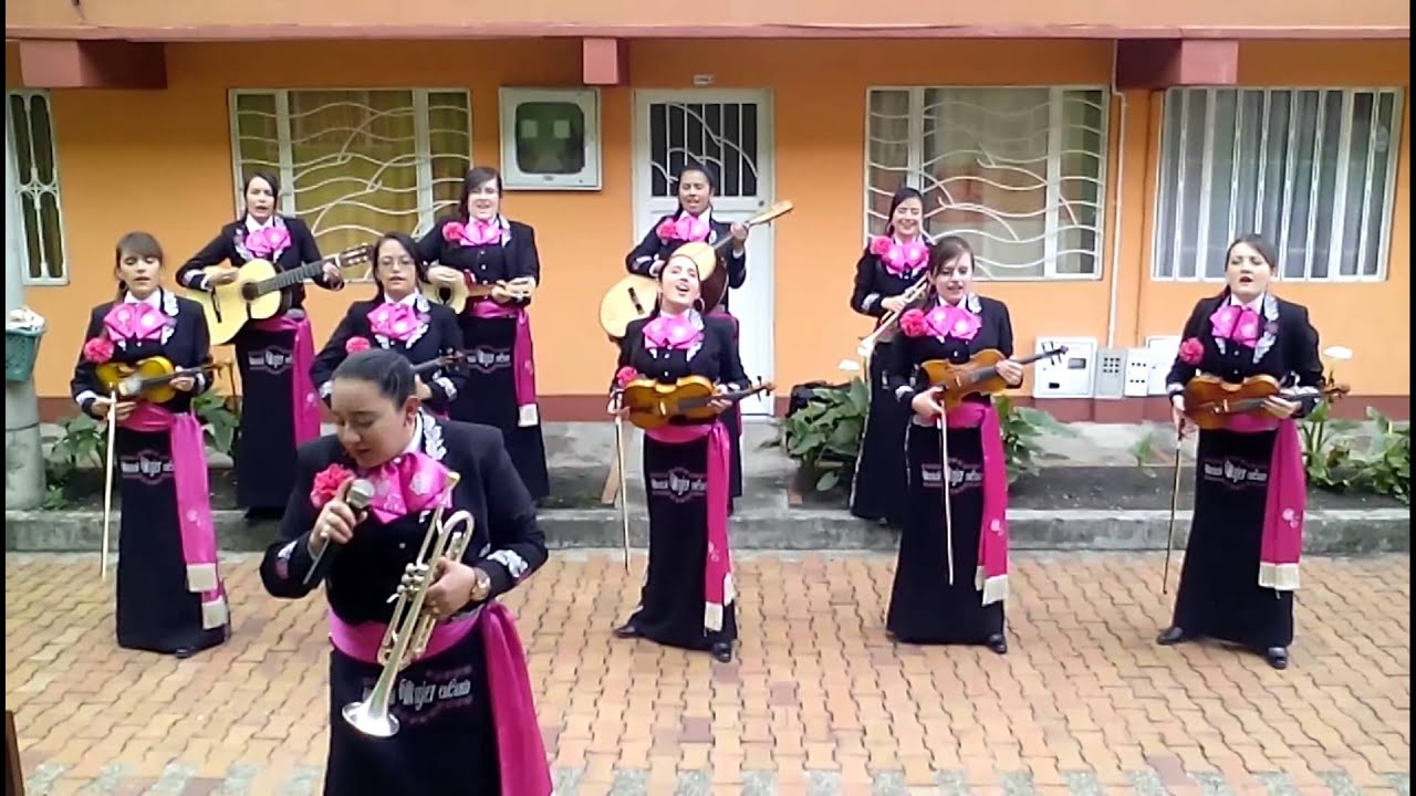 BONITO TECALITLAN MARIACHI MUJER ENCANTO FACATATIVA - YouTube