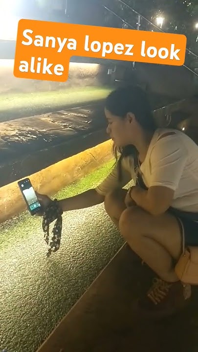 Nature shoot with SANYA LOPEZ look alike - YouTube