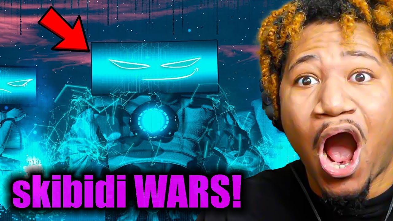 COMPUTER MAN CAN TALK? the skibidi wars 96 (part 1) REACTION - YouTube