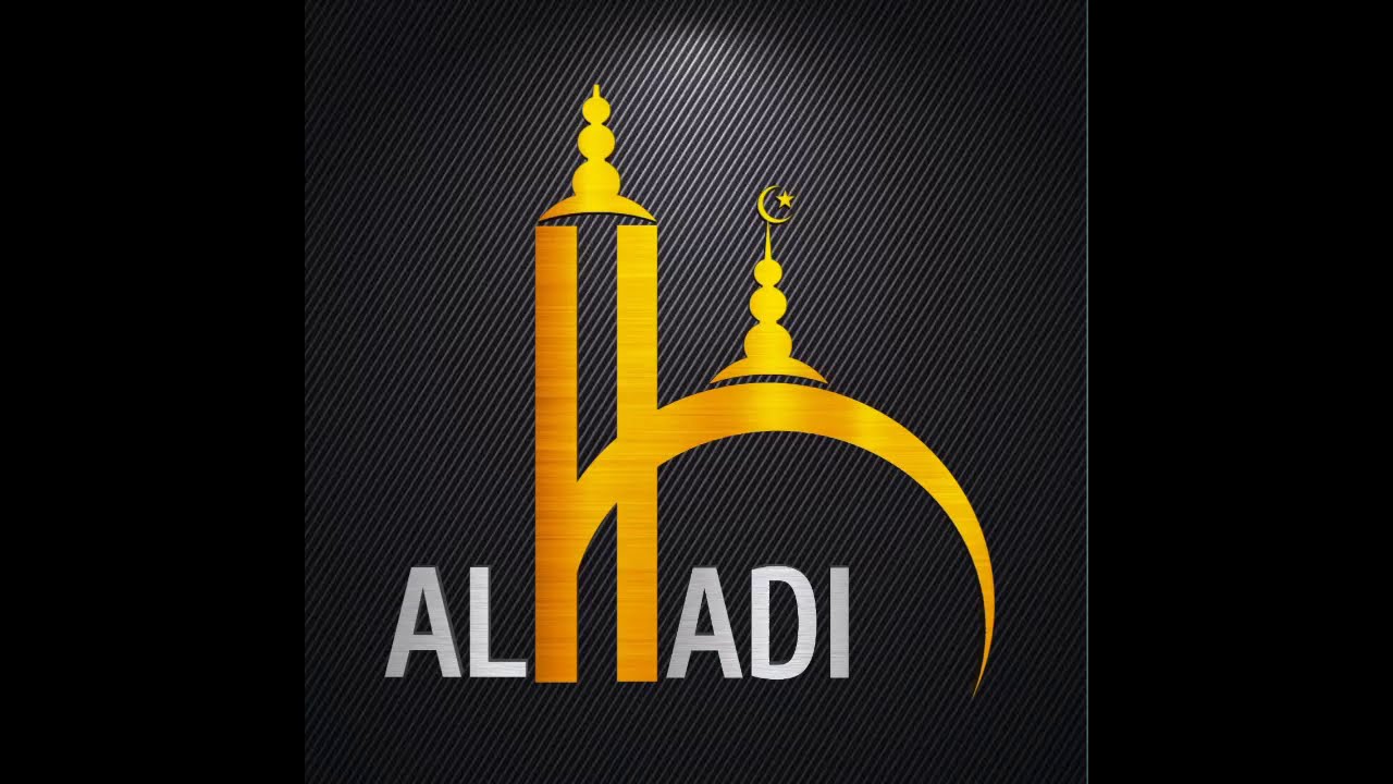 islamic Al Hadi logo creation || Islamic logo creation || create logo ...