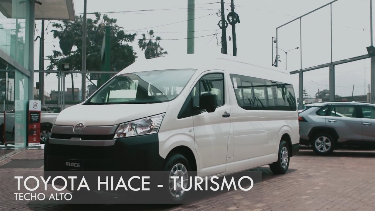 Toyota Hiace techo alto, una combi para los caminos del Perú - YouTube