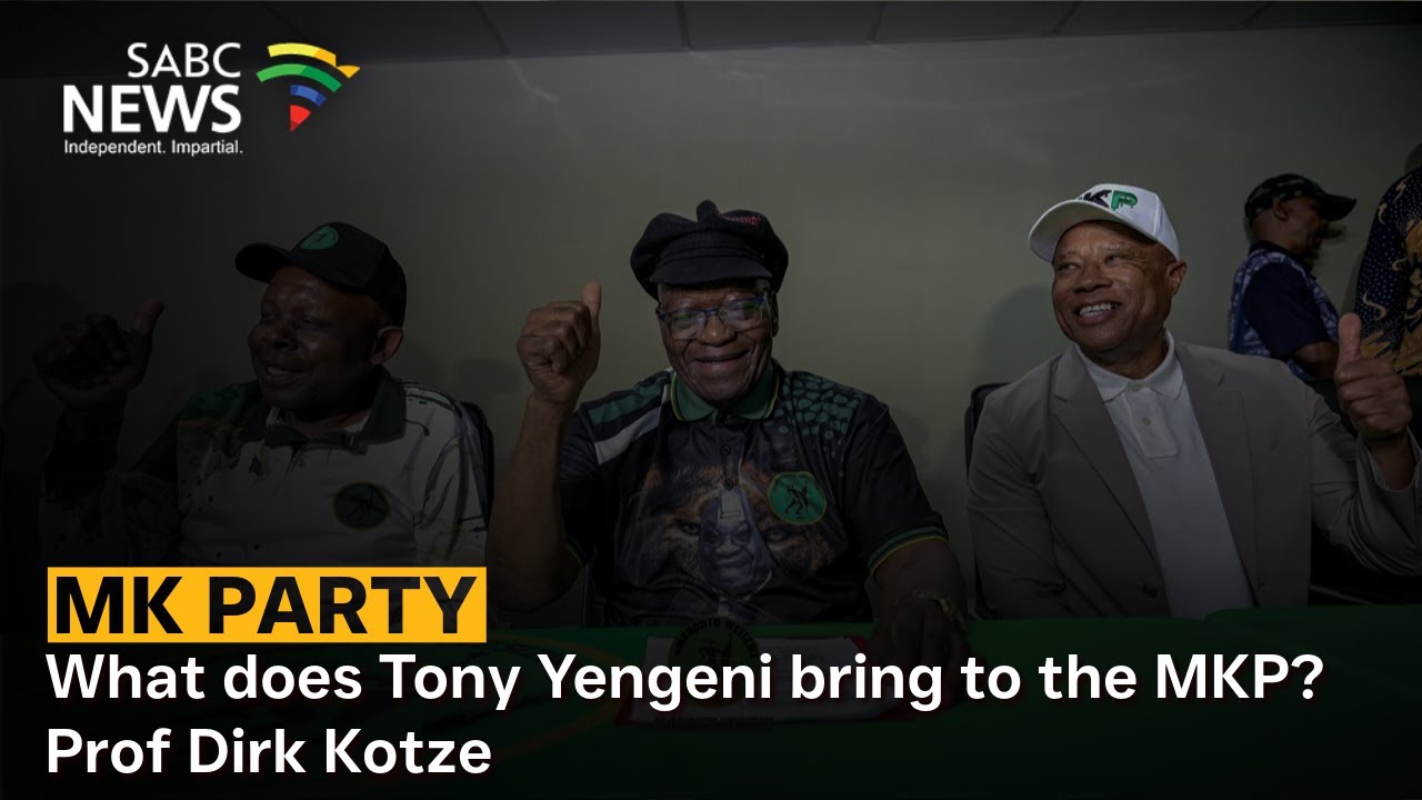 What does Tony Yengeni bring to the MKP? Prof Dirk Kotze - YouTube