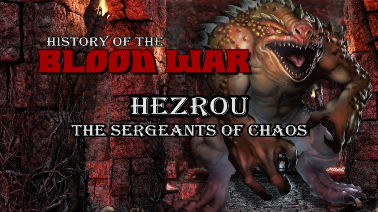 Hezrou, Demon Sergeants (Dungeons & Dragons Lore) - YouTube