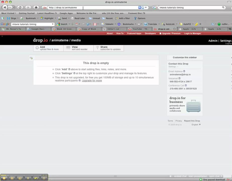 Sharing Characters with Drop.io - YouTube