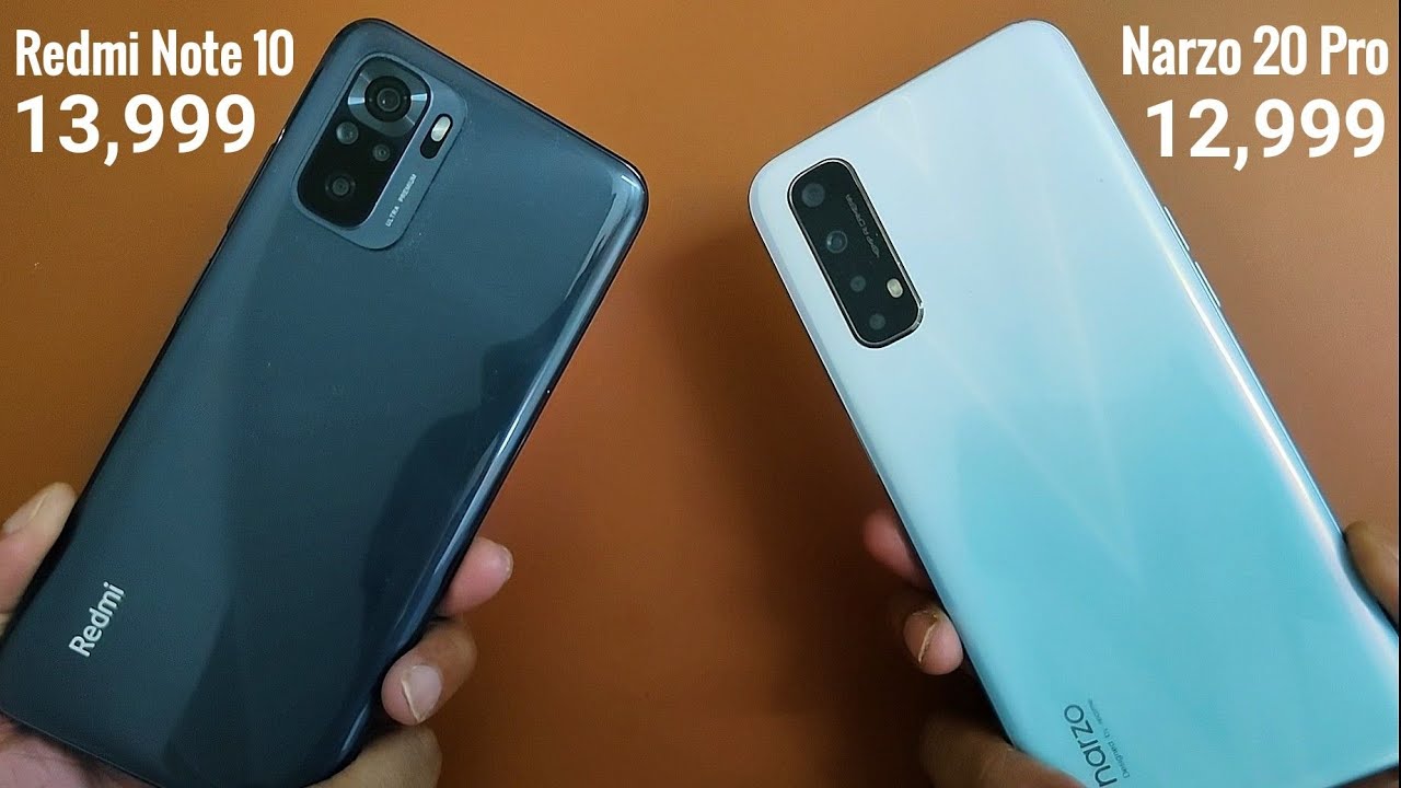 Redmi Note 10 vs Narzo 20 Pro (RM UI 1.0)Speed Test | Which is BETTER ...
