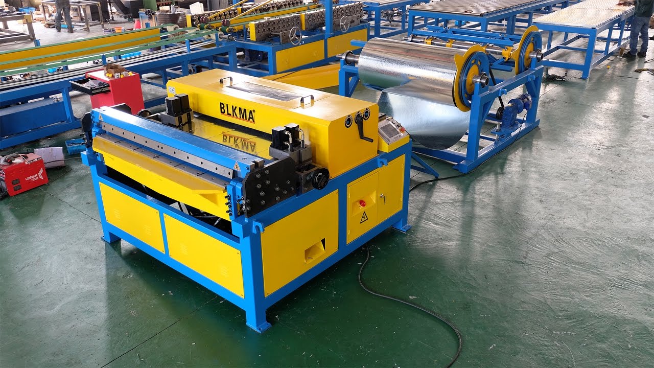 BLKMA brand Auto duct line Ⅲ / CNC HVAC air duct production line ...