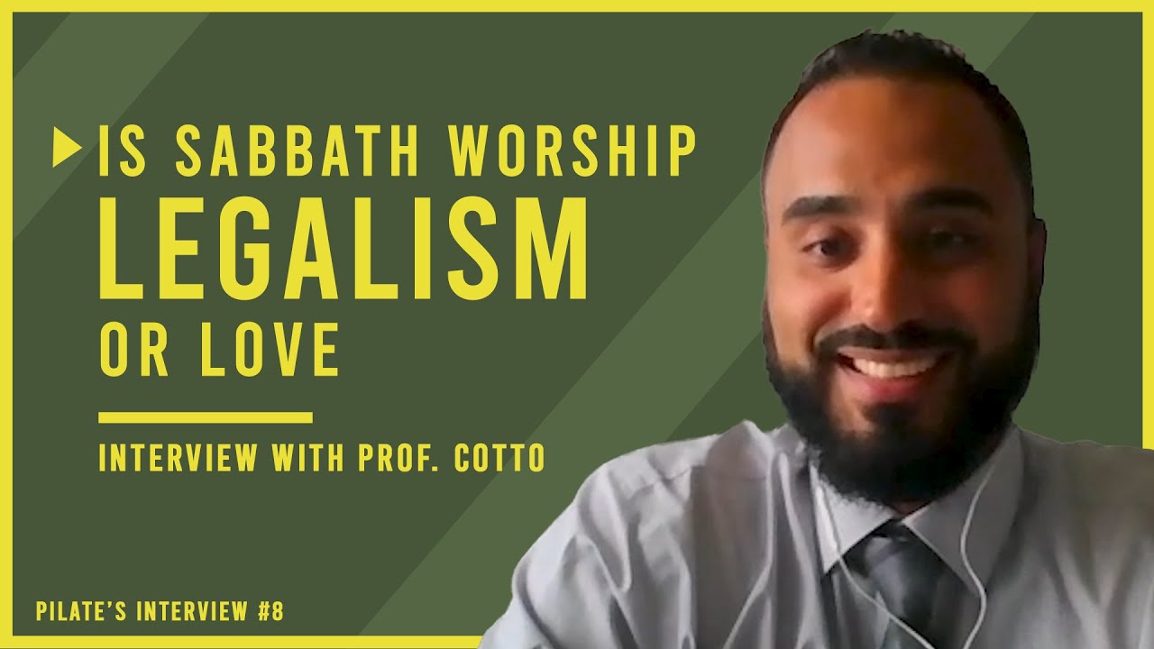 Is Sabbath Worship LOVE or LEGALISM?:Interview with Prof. Edwin Cotto ...