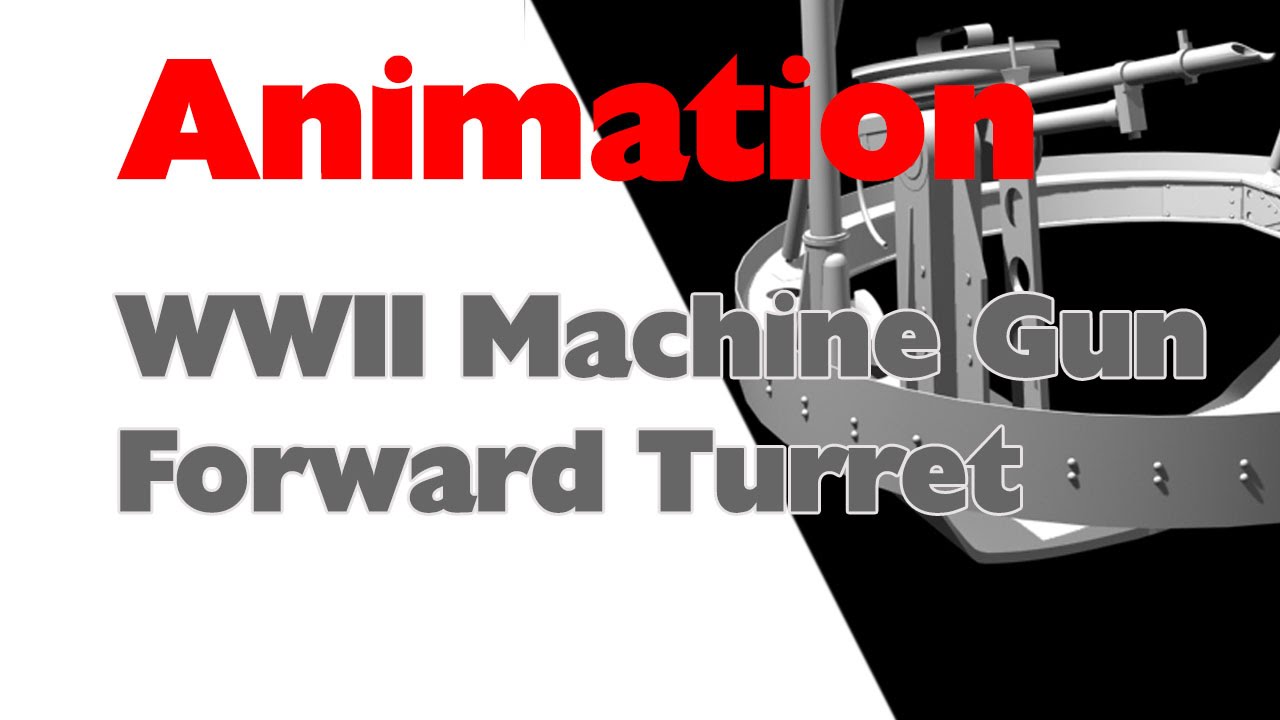 CGI - WWII Sunderland Flying Boat, Forward Machine Gun Turret - YouTube