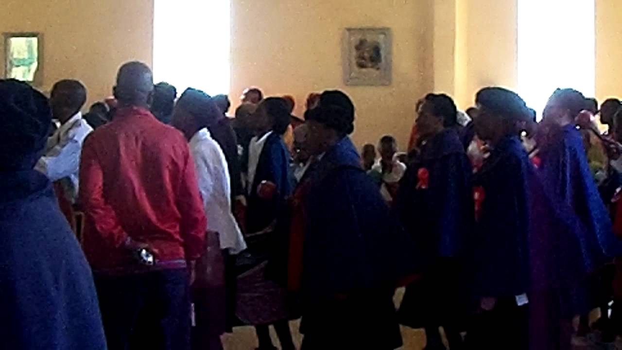 Arrival of the Archbishop of Lesotho at our church - YouTube