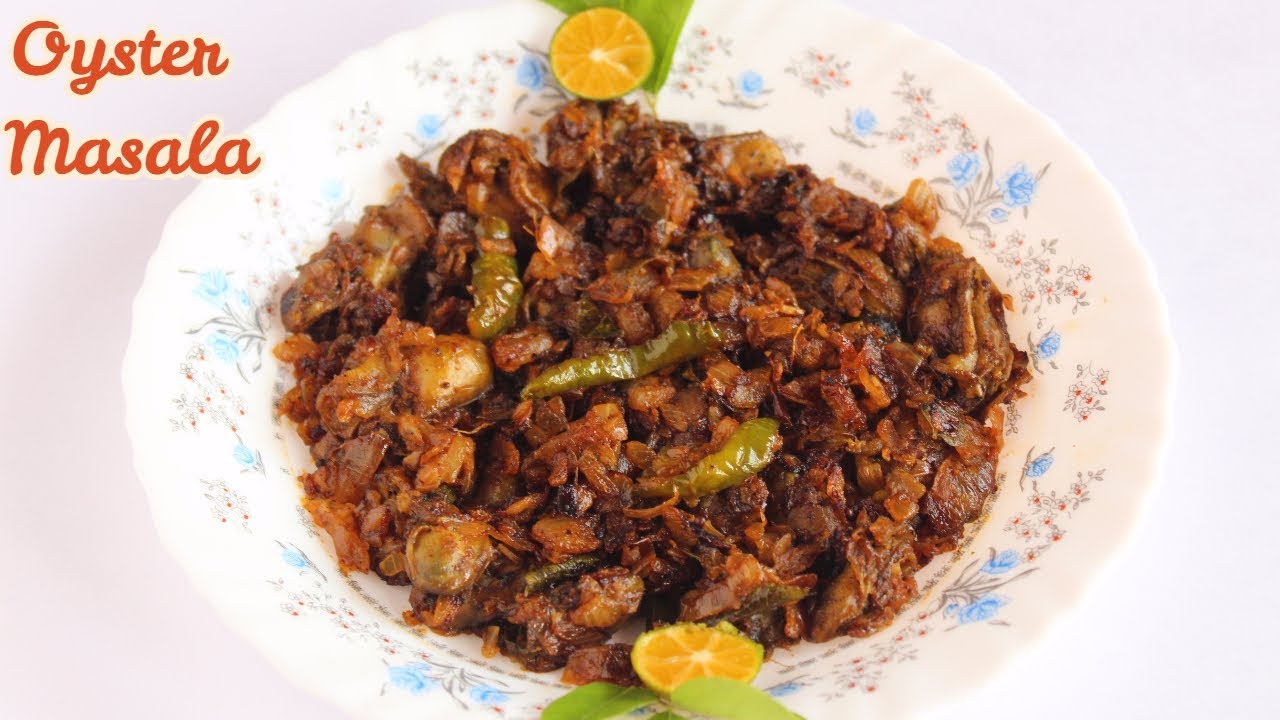 Oyster Masala /Muru Erachi Masala -മുരു മസാല-Reebz World-Recipe#37 ...