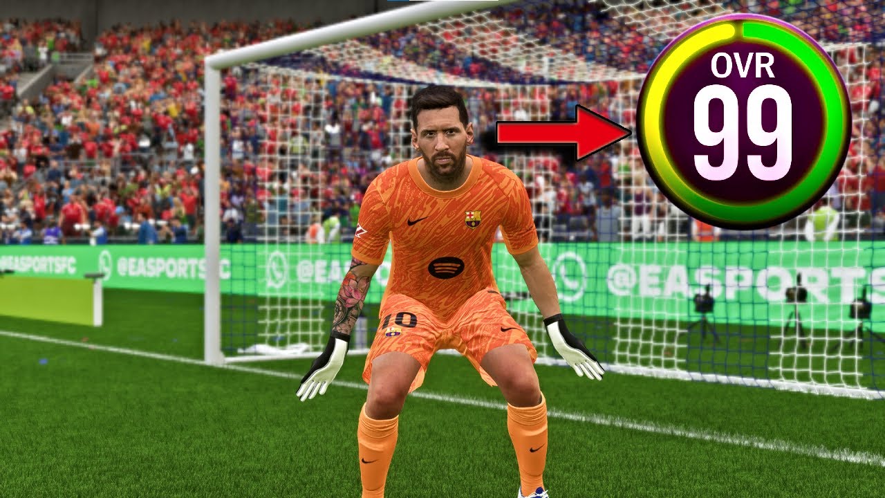 I Made Messi THE GREATEST GOALKEEPER EVER! - Fc 25 GOALKEEPER CAREER ...