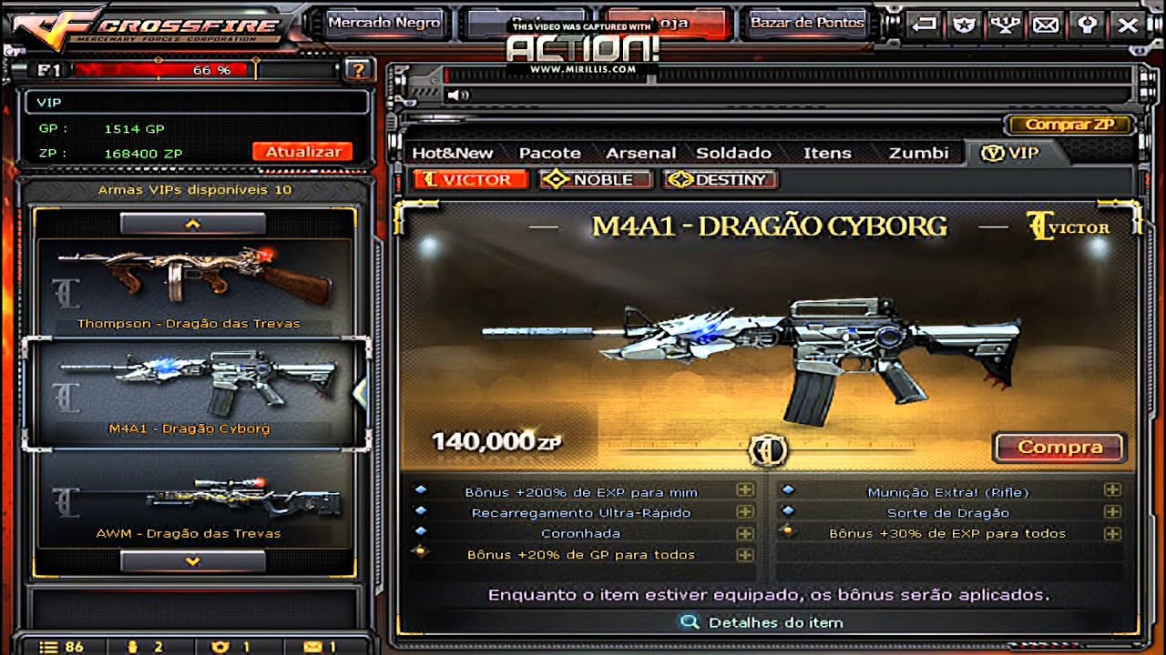 comprando m4a1 cyborg crossfire - YouTube