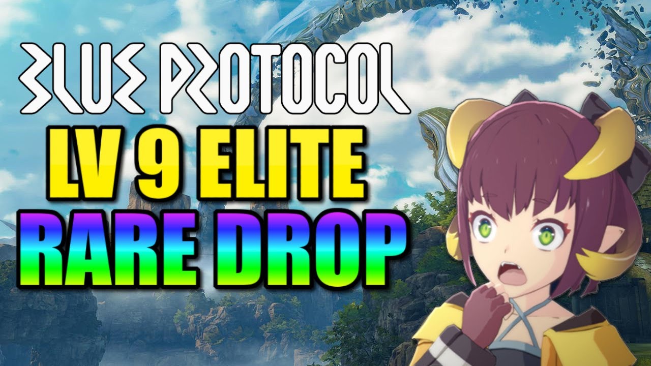 LV 9 ELITE FIGHT RARE DROP! - Blue Protocol - YouTube