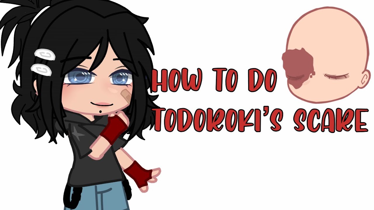 How I did todoroki’s scar in Gacha club! | read Desc. For info | Devilx ...