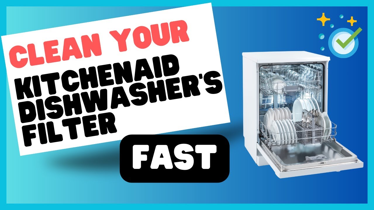 Complete Guide to KitchenAid Dishwasher Filter Cleaning - YouTube