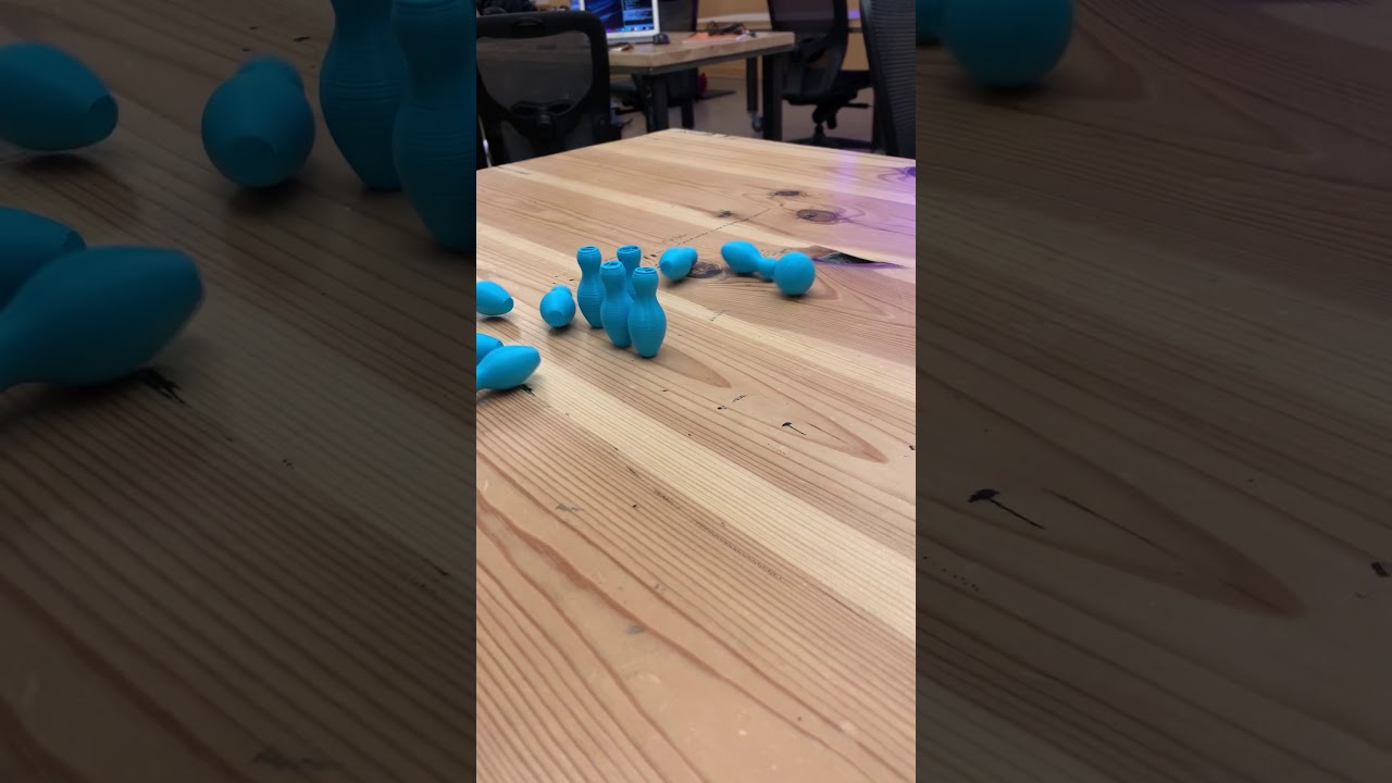3D Printed Mini Bowling - YouTube