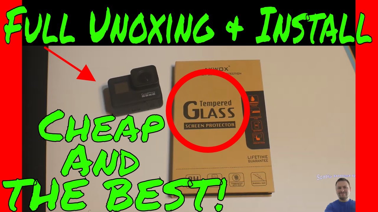 [6 Pack] Tempered-Glass Screen Protector for GoPro Hero 7 (Black Only ...