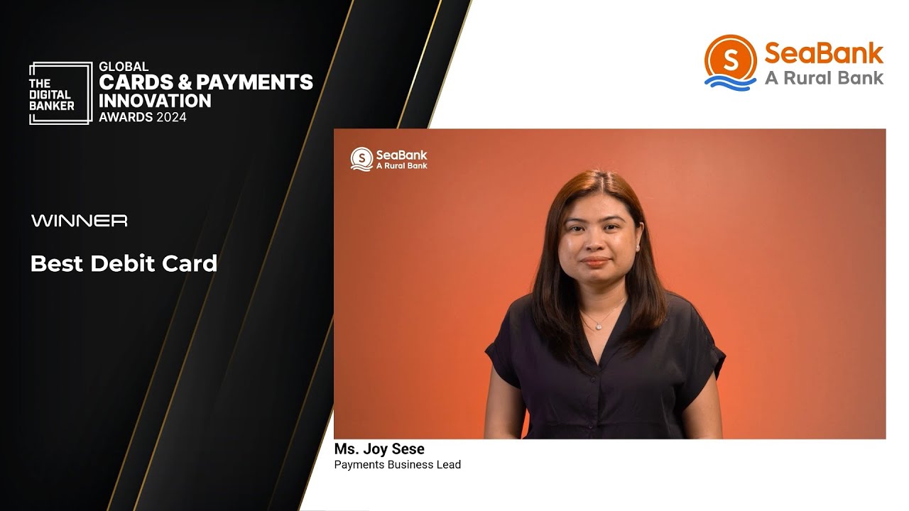 #GPI24 - Best Debit Card - SeaBank Philippines - YouTube