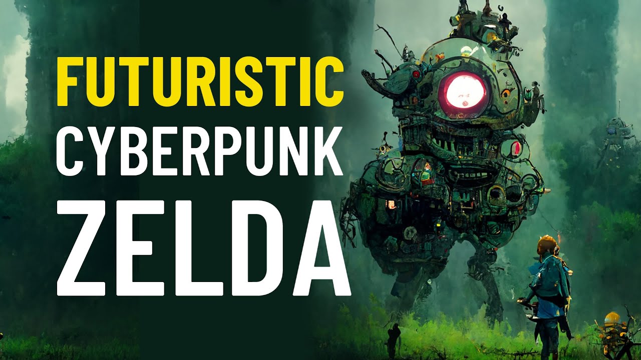 Futuristic Cyberpunk ZELDA Game Created Using Midjourney AI - YouTube