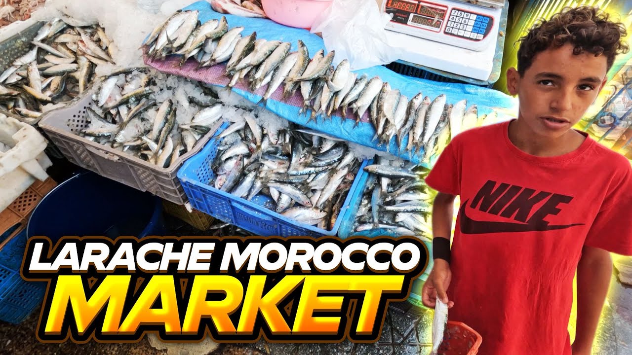 Street Food At The Moroccan Market In Larache, Morocco العرائش المغرب I ...