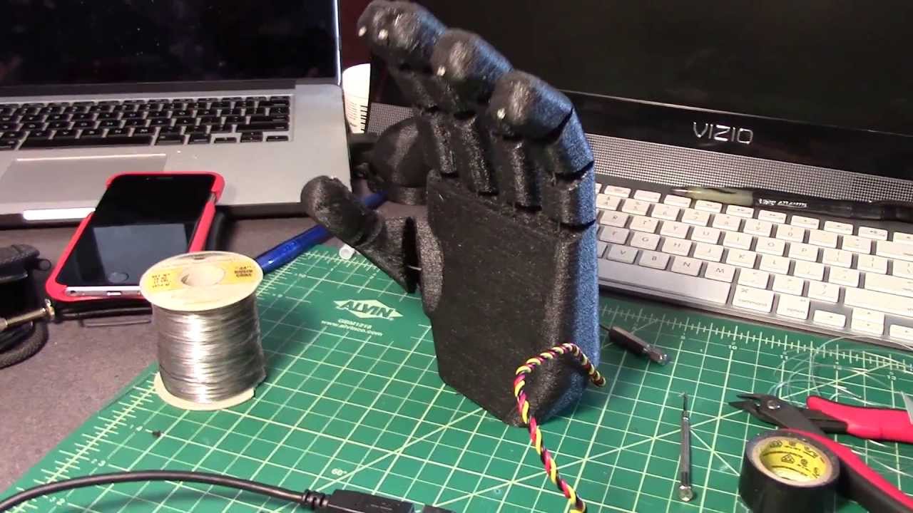 ATLAS Arm Episode 4 - The Hand and Assembly - YouTube