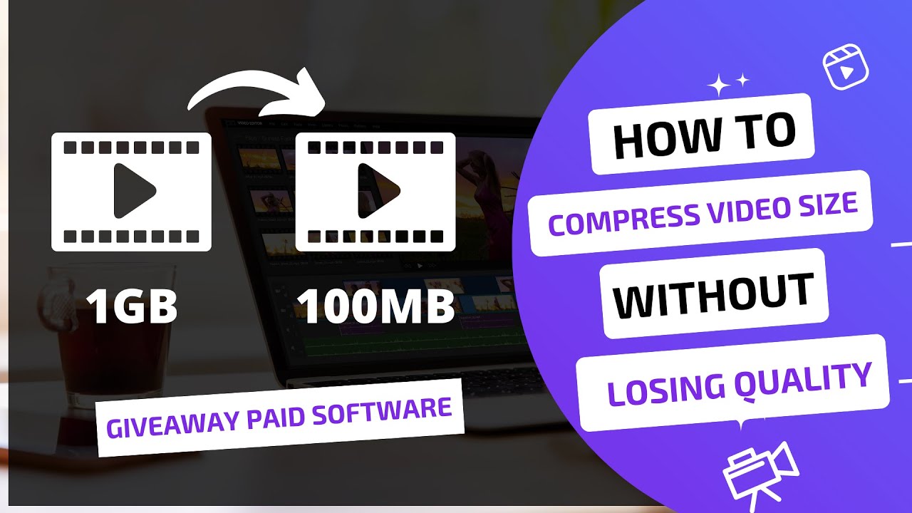 How to compress large video files without losing quality | Best video ...