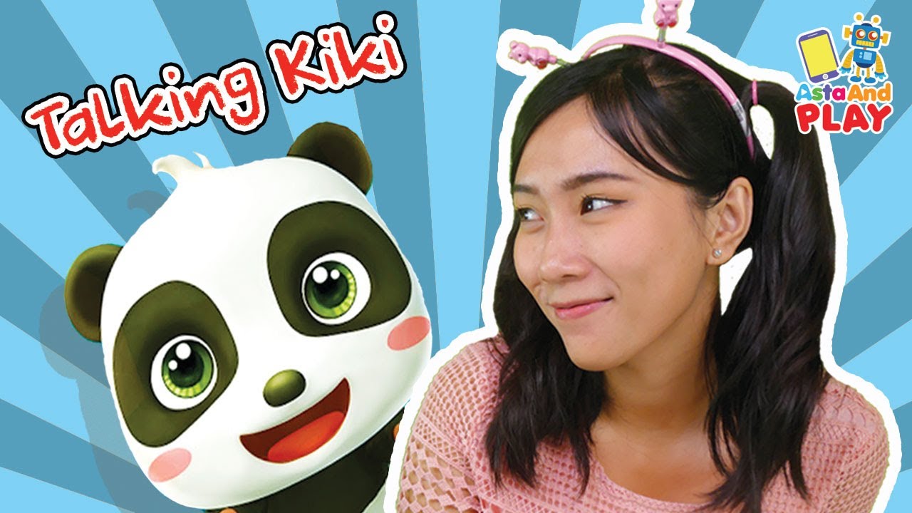 Talking Kiki si Panda Lucu yang Pintar! - Asta And Play - YouTube
