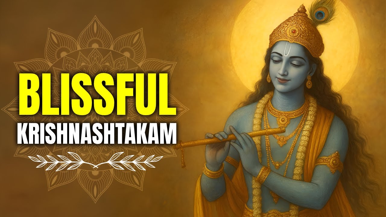 Krishnashtakam 2025 | Powerful Lord Krishna Mantra & Stotra for Peace ...
