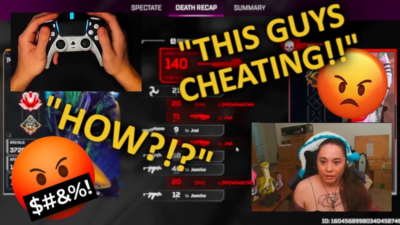 STREAMERS REACT TO ME KILLING THEM IN APEX LEGENDS #1 (STREAMER ...