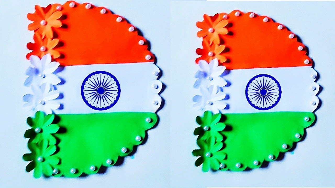 🇮🇳Republic Day Card/Republic Day card making ideas/Republic Day ...
