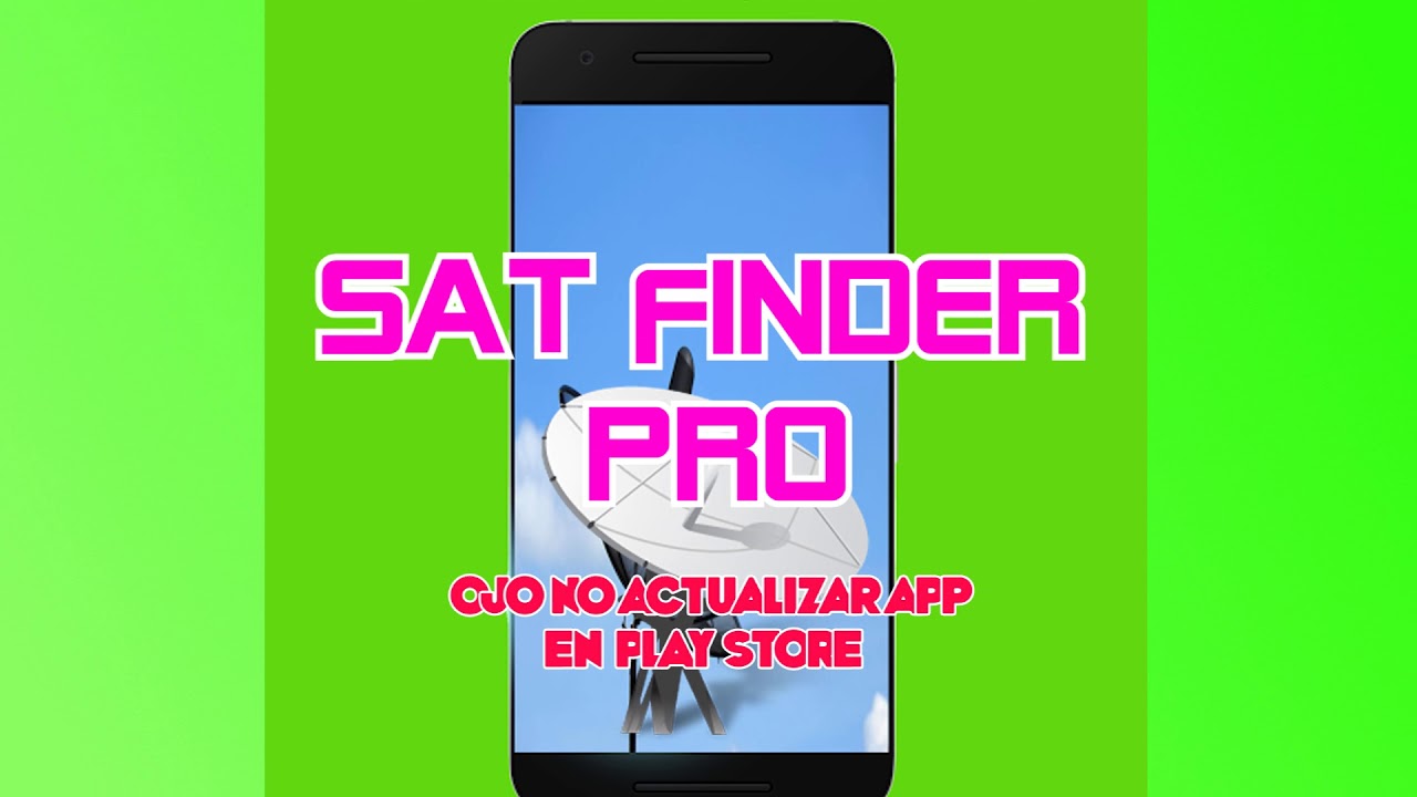 COMO USAR SATFINDER PRO - YouTube