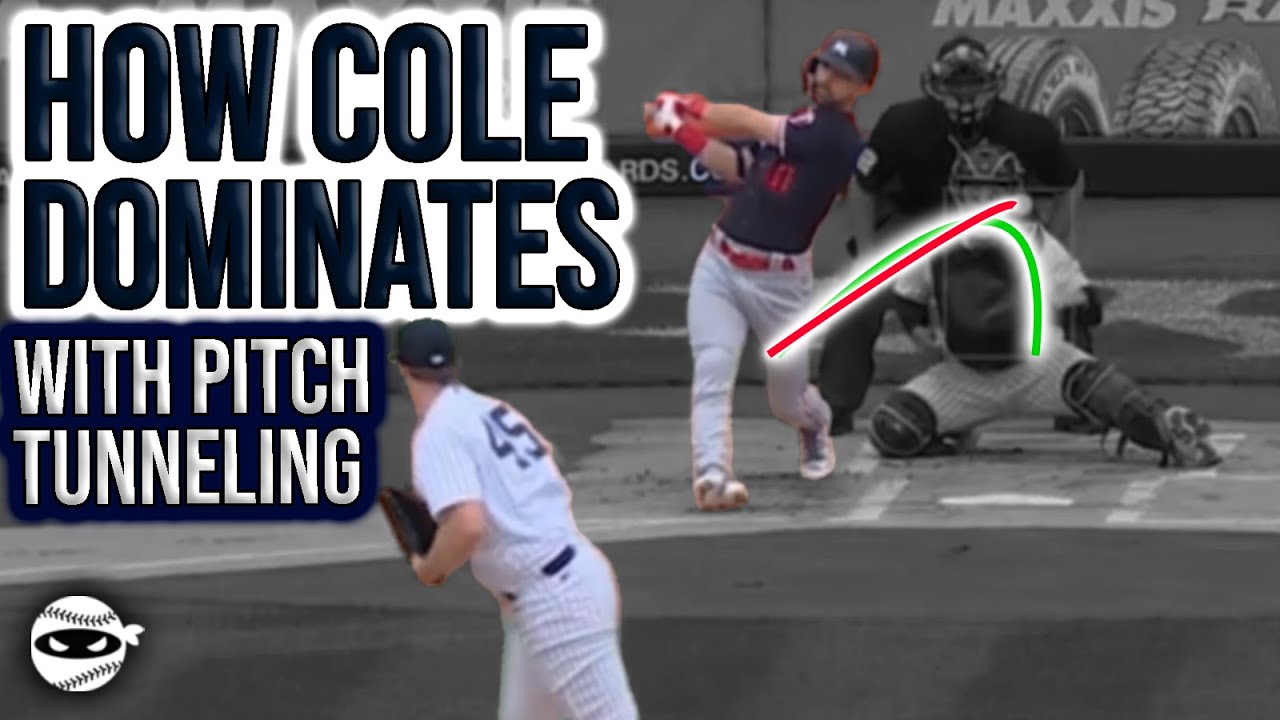 How Gerrit Cole DOMINATES with Pitch Tunneling - YouTube