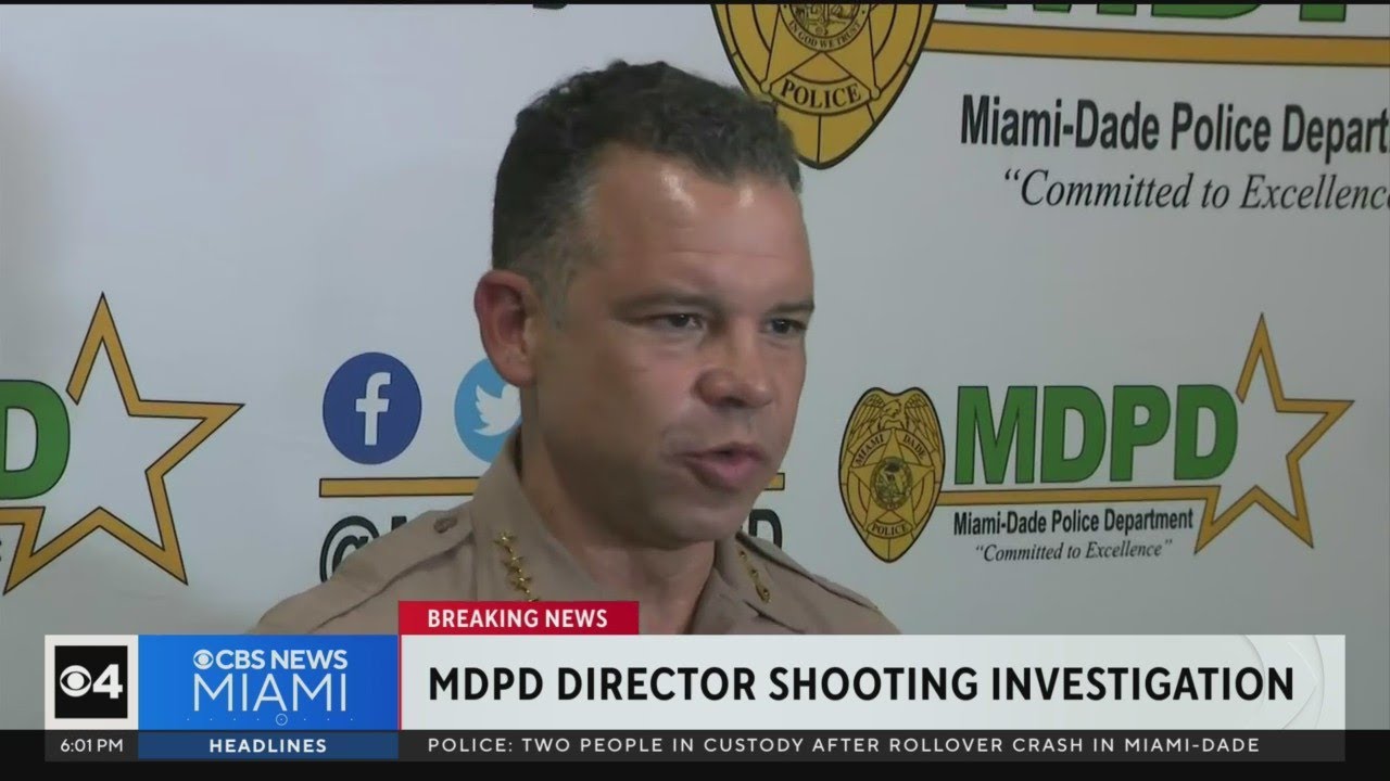 MDPD director self-inflicted shooting under investigation - YouTube