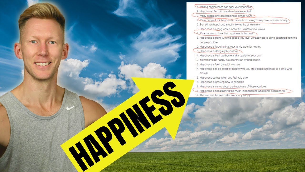 6 Happiness Lessons To Brighten Your Life - YouTube