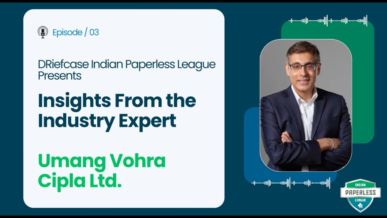 Industry Insiders by Umang Vohra, MD & Global CEO, Cipla Ltd | # ...