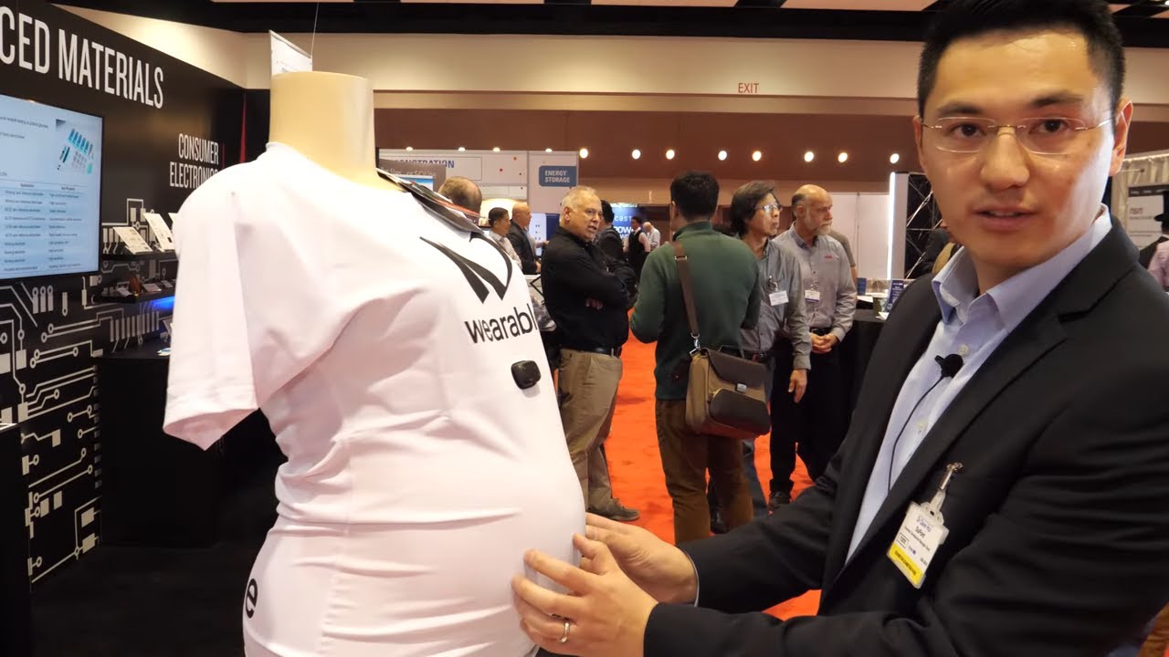 DuPont Intexar smart clothing, healthpatch prototype, Kapton conductive ...