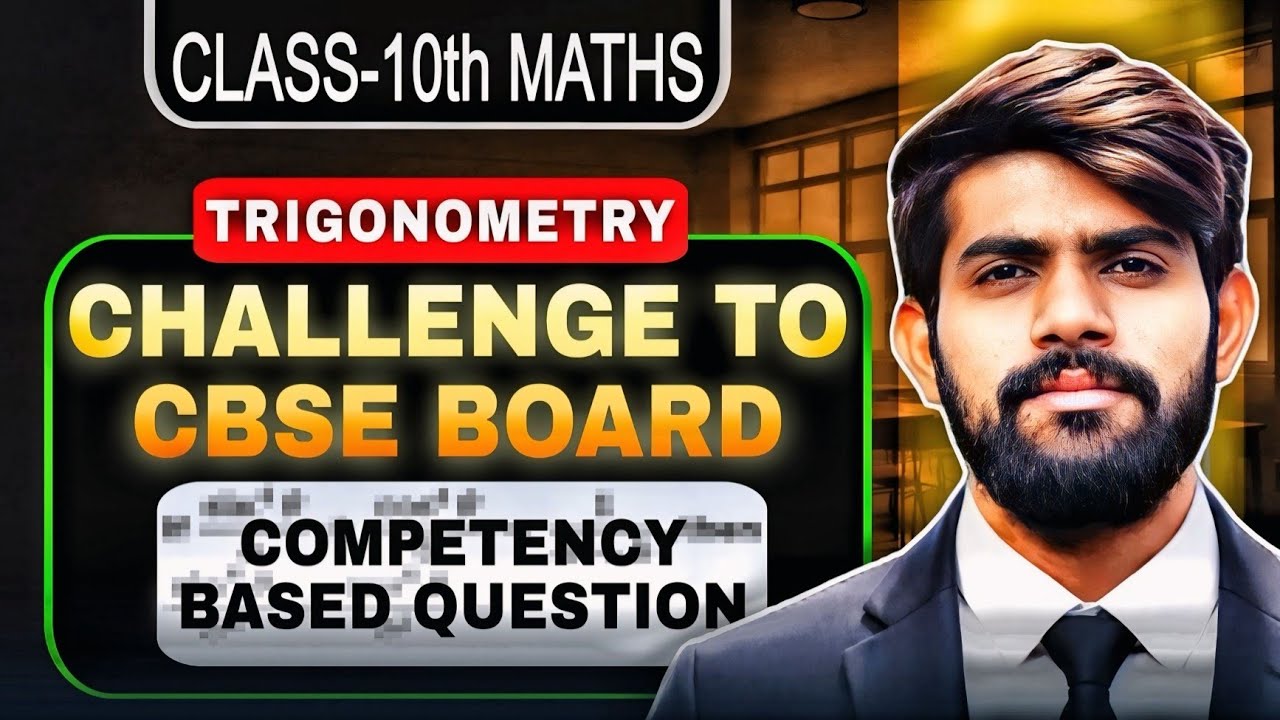 Challenging Question of Trigonometry | Ch 8 Maths Class 10 | Competency ...
