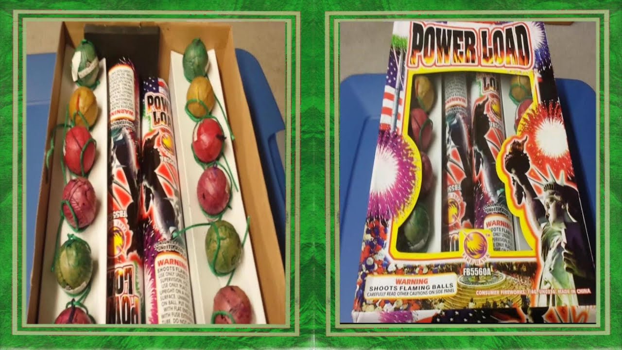 Fireworks Demo (Artillery Shells) - Power Load Artillery (Ball) Shells ...