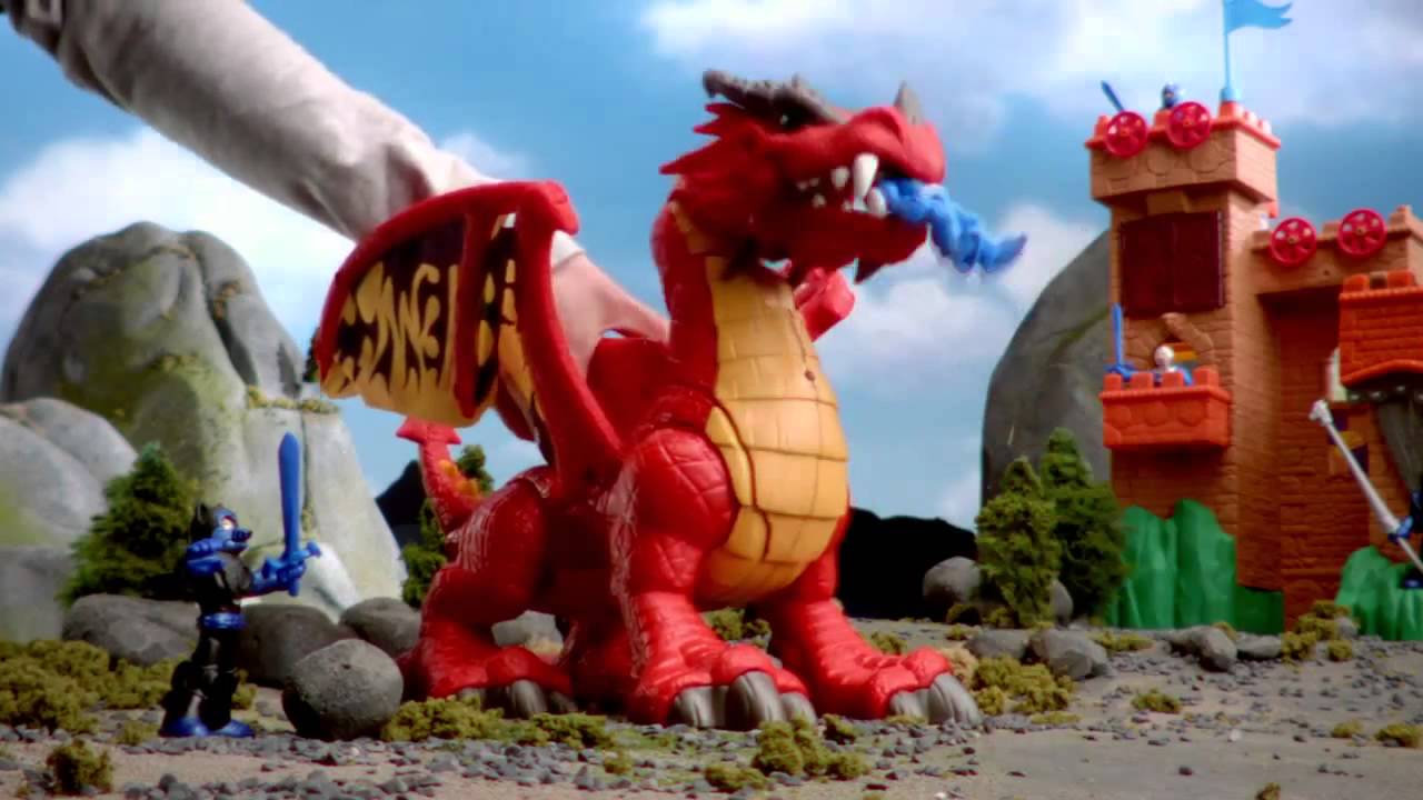 Imaginext® Castle Ogre and Dragon TV Commercial - YouTube
