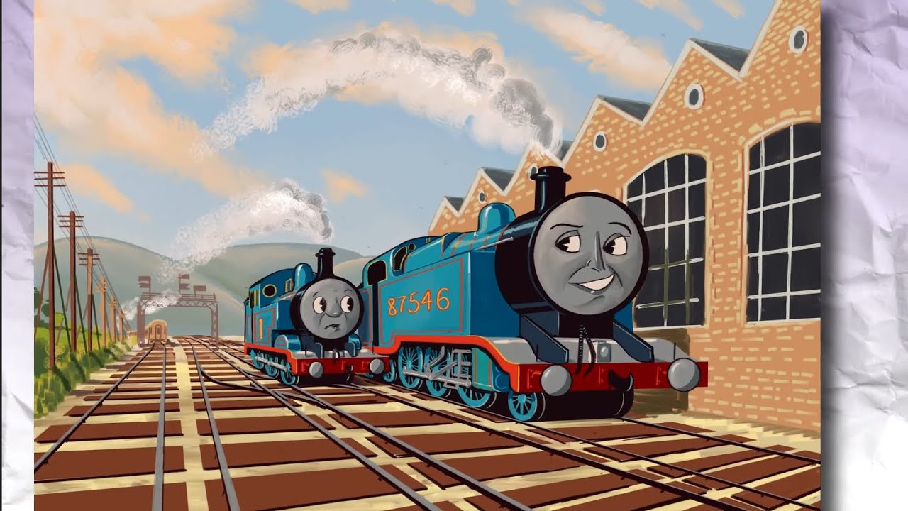 One of the loaned engines. 87546 song - YouTube