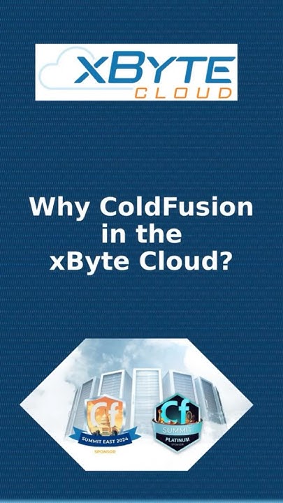 Why ColdFusion in xByte Cloud - YouTube