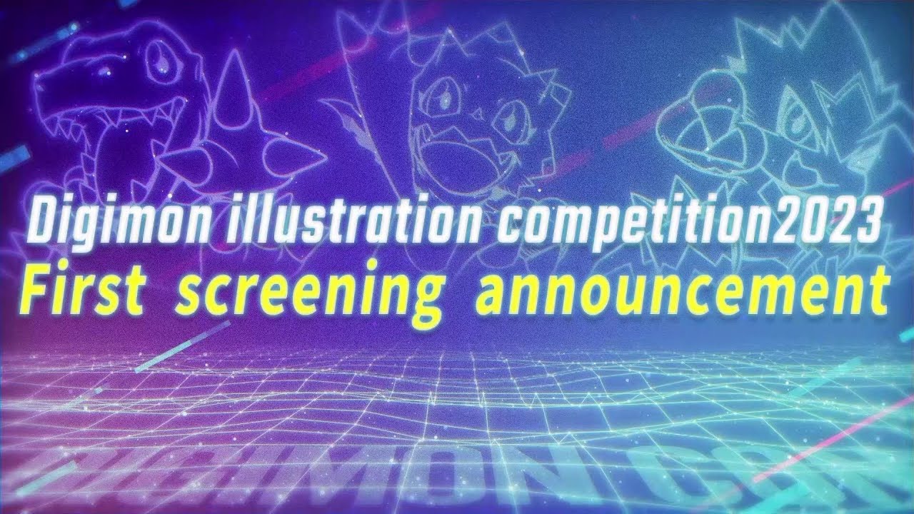 DIGIMON CON2023 Digimon illustration competition2023 First screening ...