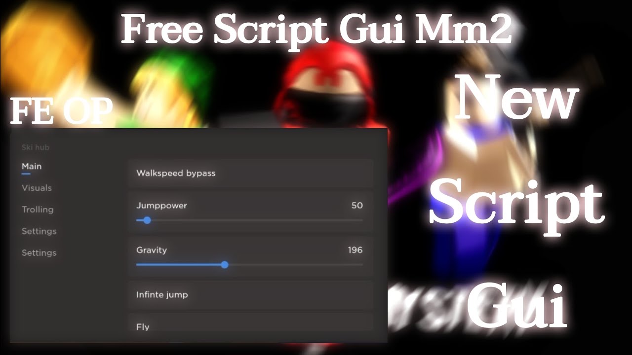 Free Script map Murder mystery 2 / แจกสคริปแมพ mm2 - YouTube