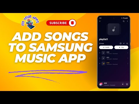 How to Add Songs to Samsung Music App - Quick Tutorial