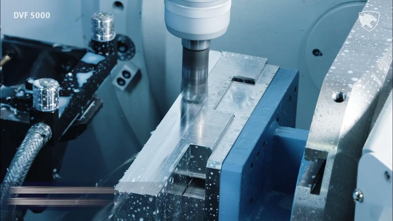 DVF 5000 | Vertical 5-Axis Machining Centers - YouTube