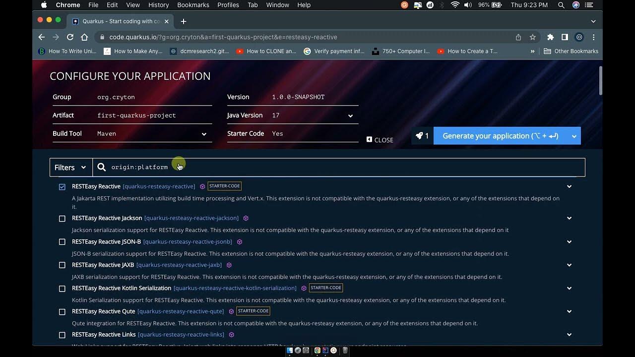Quarkus Tutorial Quarkus Java Restfull Tutorial Resteasy Quarkus Rest Api Youtube
