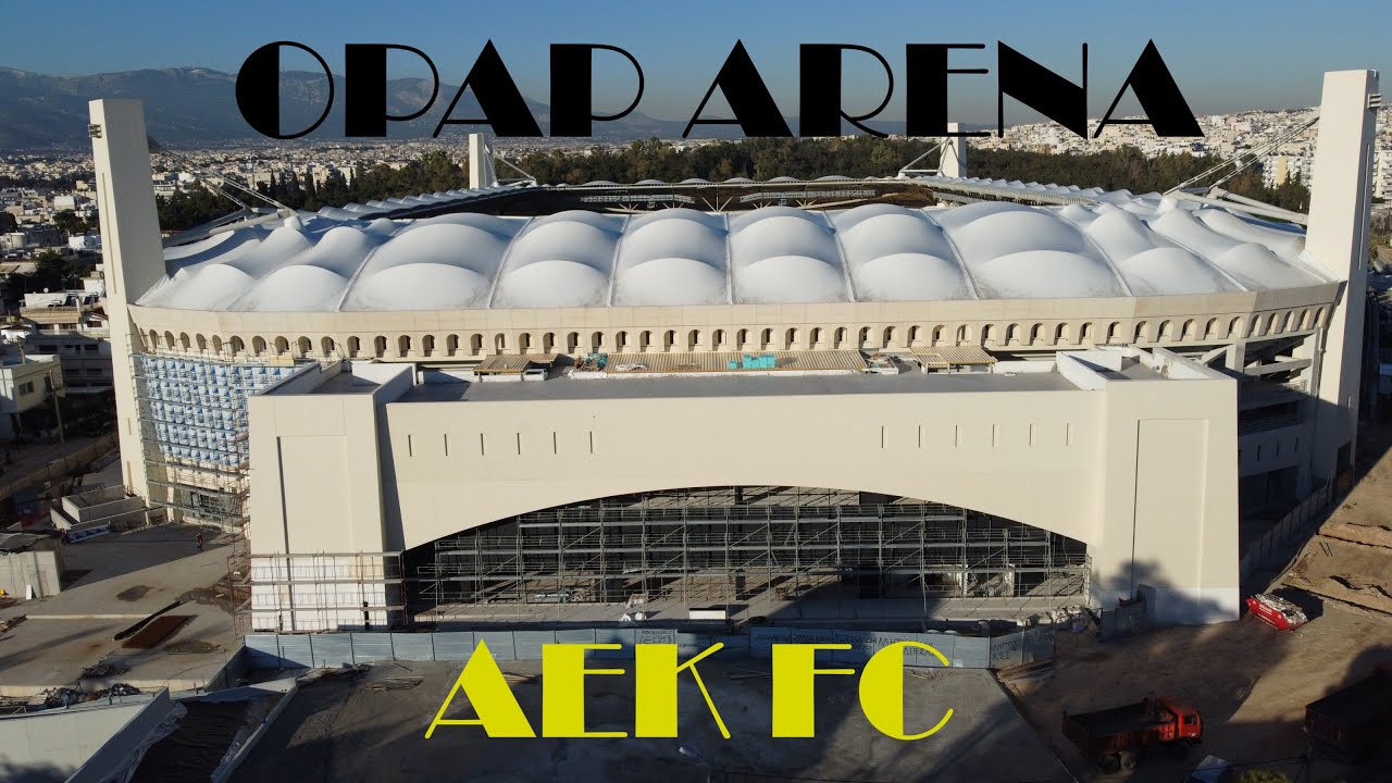 ΓΗΠΕΔΟ ΑΕΚ (DRONE 4K) 11/2/2022 - YouTube