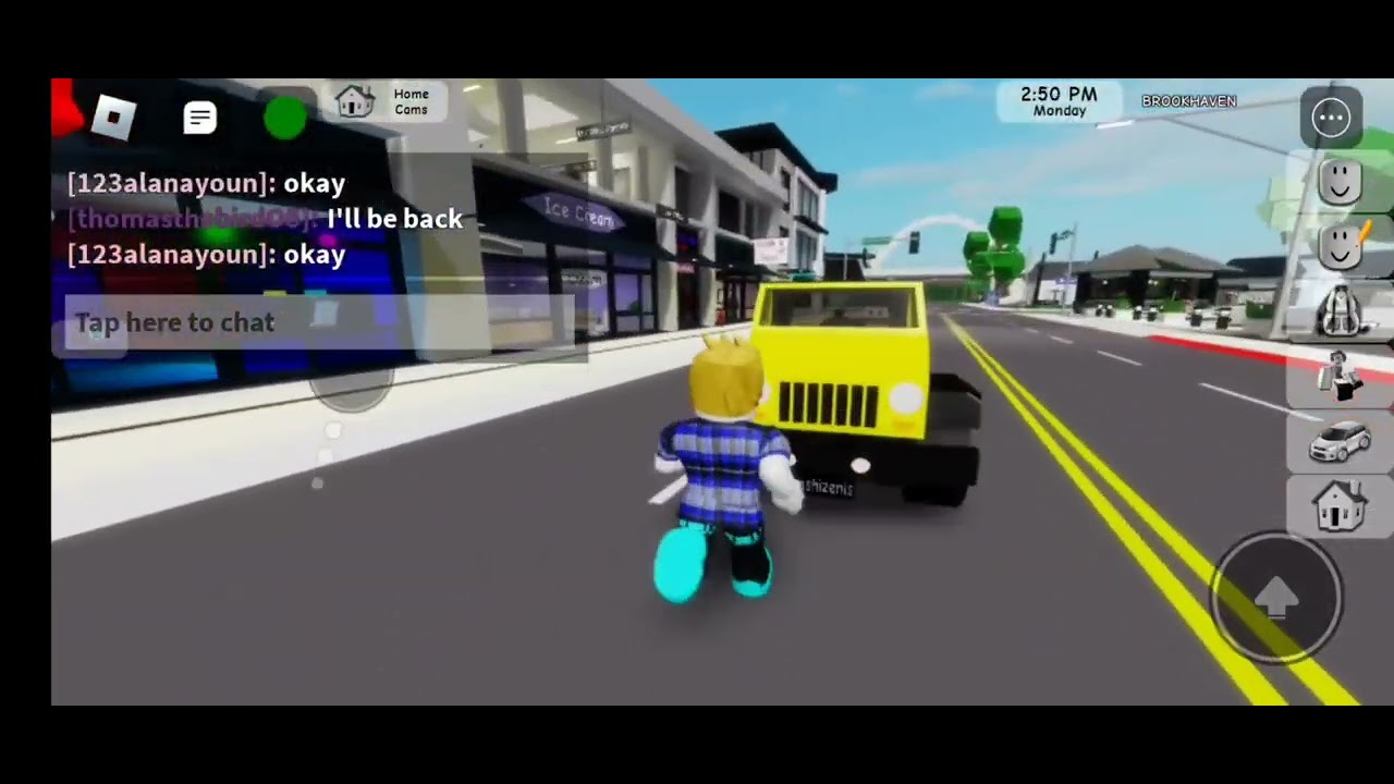 playing roblox Brookhaven - YouTube