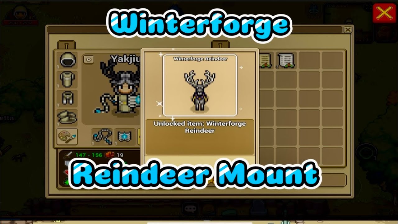 Winterforge Reindeer Mount | Heartwood Online - YouTube